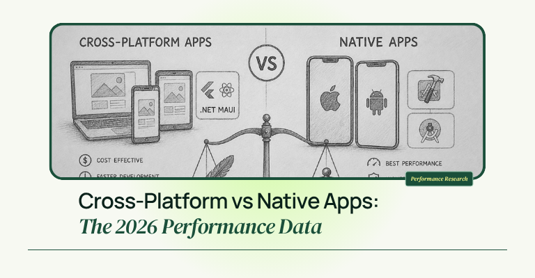 Cross-Platform vs Native Apps: The 2026 Performance Data - Techradiant
